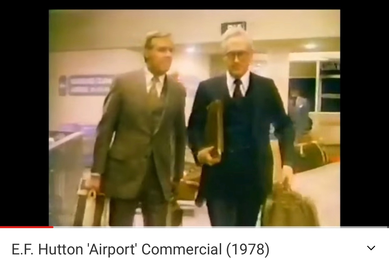 E.F. Hutton Ad – Praying for Eyebrowz